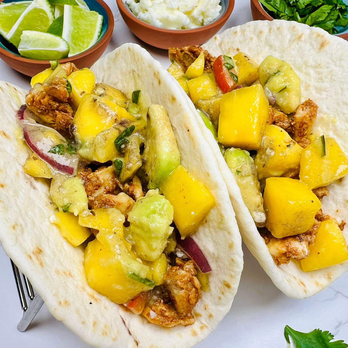 Perch Tacos with Mango Salsa - Manifest2Heal